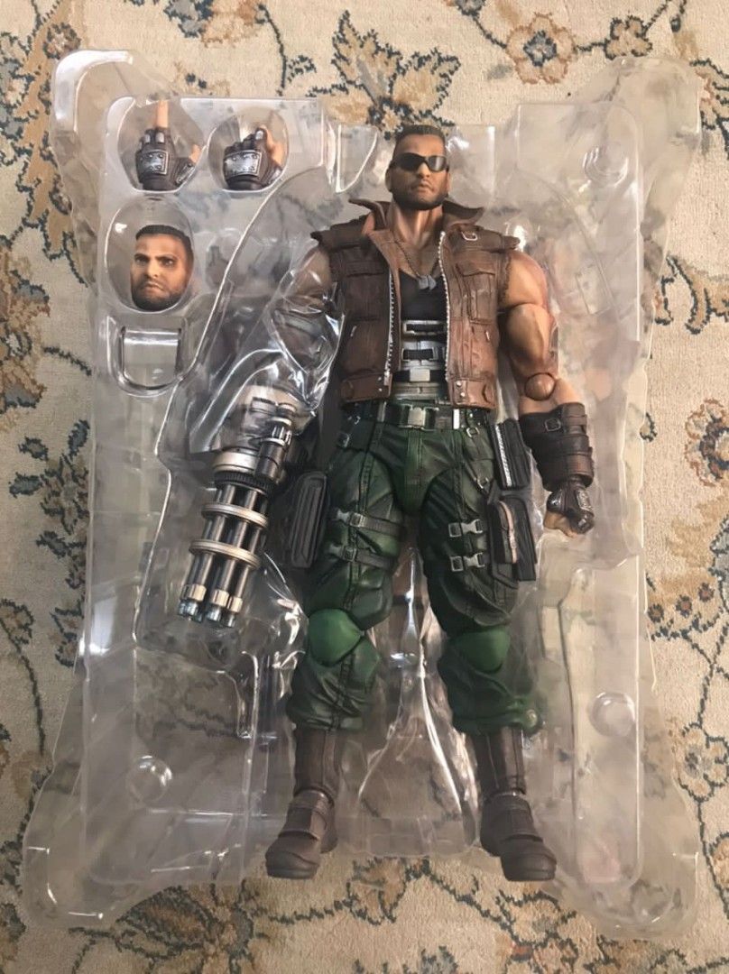 Play arts action figure tifa and barret, Hobbies & Toys, Toys & Games ...