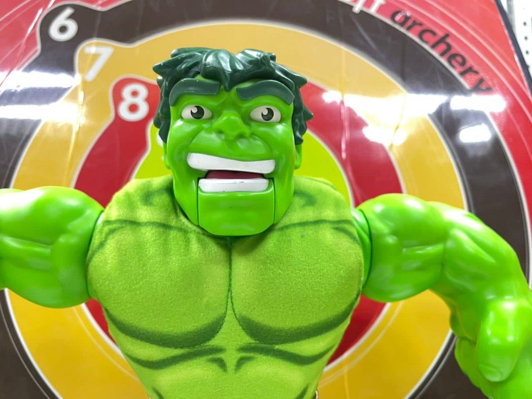 Playskool Heroes Huggable Hulk, Hobbies & Toys, Toys & Games on Carousell