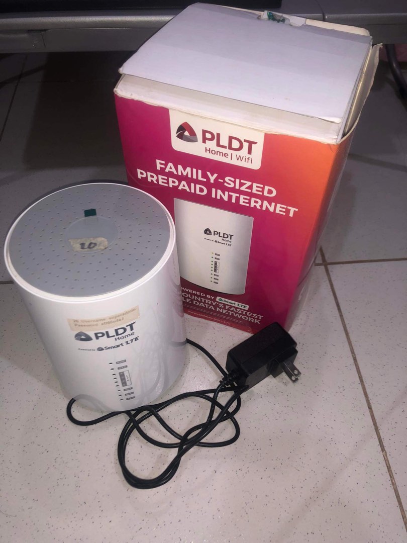 PLDT Family-Sized Prepaid Internet w/ Registered Sim (Rocket Sim Smart ...