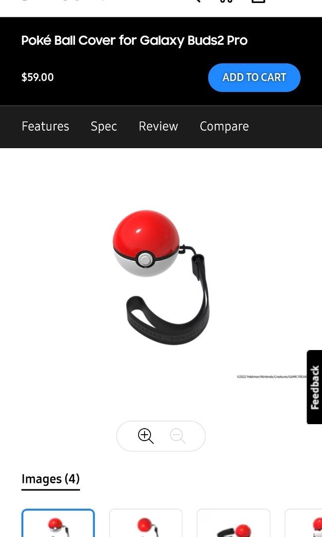 Poke Ball Cover for Galaxy Buds2 Pro, Audio, Portable Audio Accessories ...