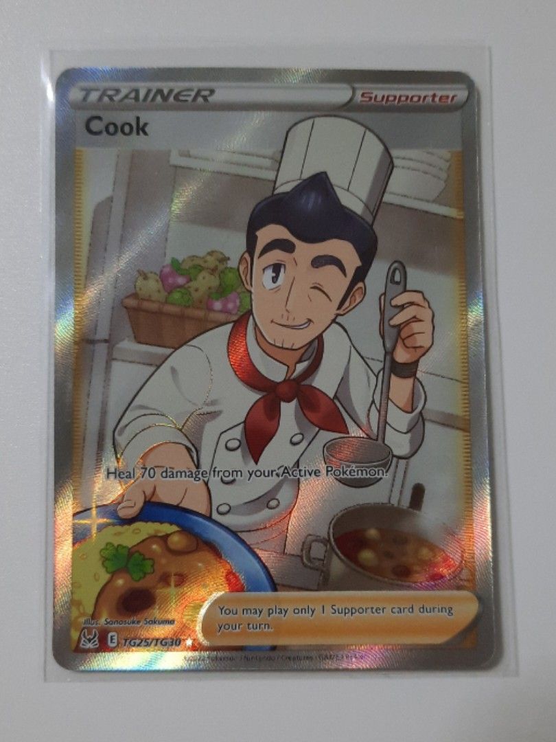 Pokemon Cook FA (Pokemon Cards), Hobbies & Toys, Toys & Games on Carousell