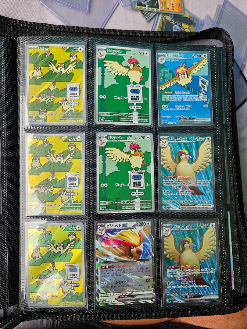 Pokemon Pidgey Pidgeotto Pidgeot Page, Hobbies & Toys, Toys & Games on ...