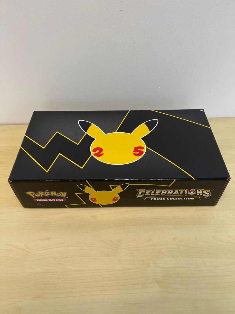 Pokemon TCG 25th Anniversary Celebrations Prime Collection Box (Amazon ...