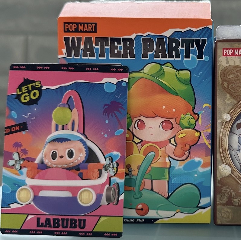 Pop Mart Water Party (Labubu), Hobbies & Toys, Toys & Games on Carousell