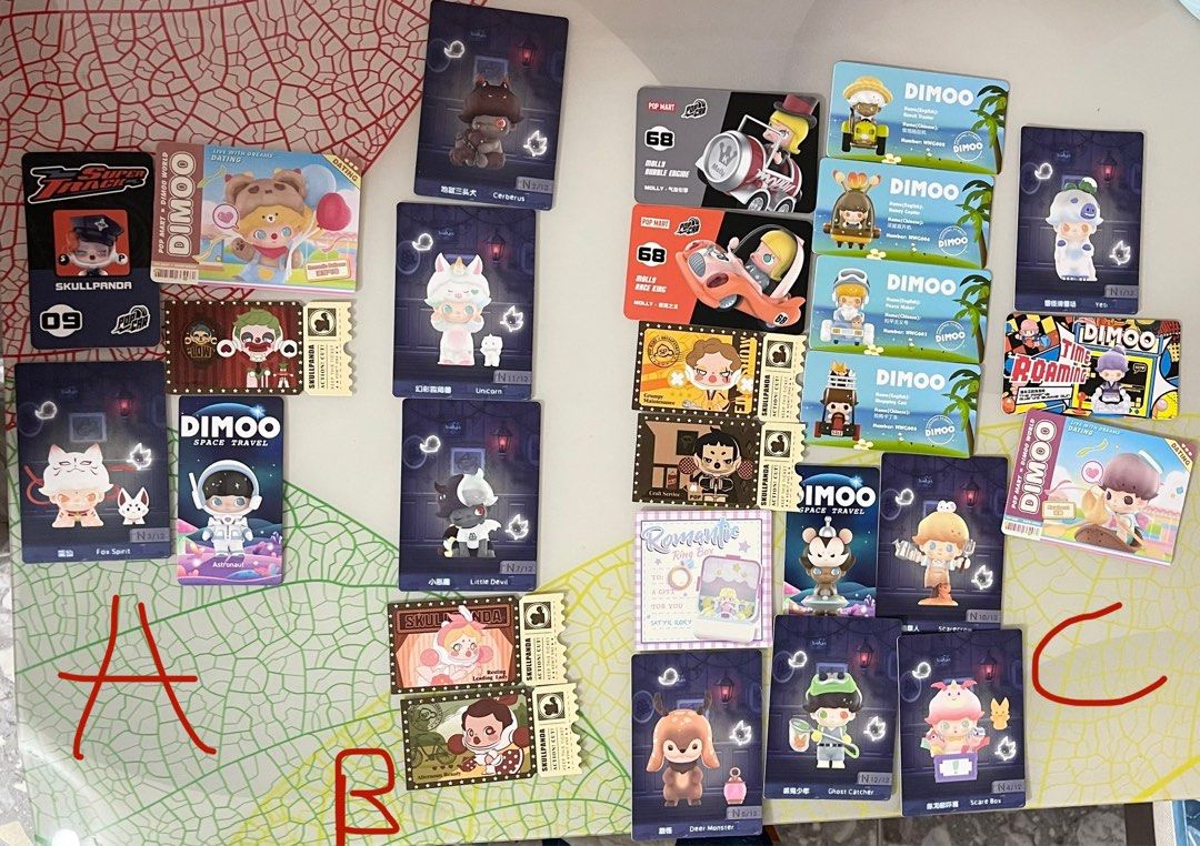 Popmart Dimoo/Skull panda ppmt, Hobbies & Toys, Toys & Games on Carousell