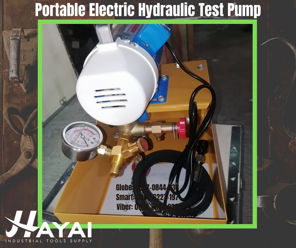 Portable Electric Hydraulic Test Pump, Commercial & Industrial ...
