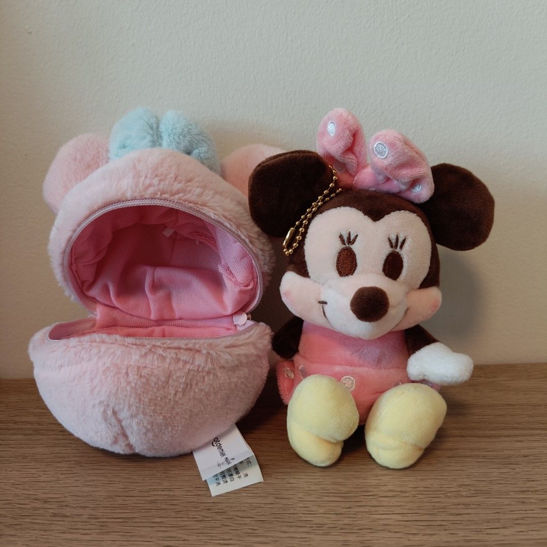 Potdemiel Disney Minnie Mouse Blind Box Plush Toy Keychain Design ...