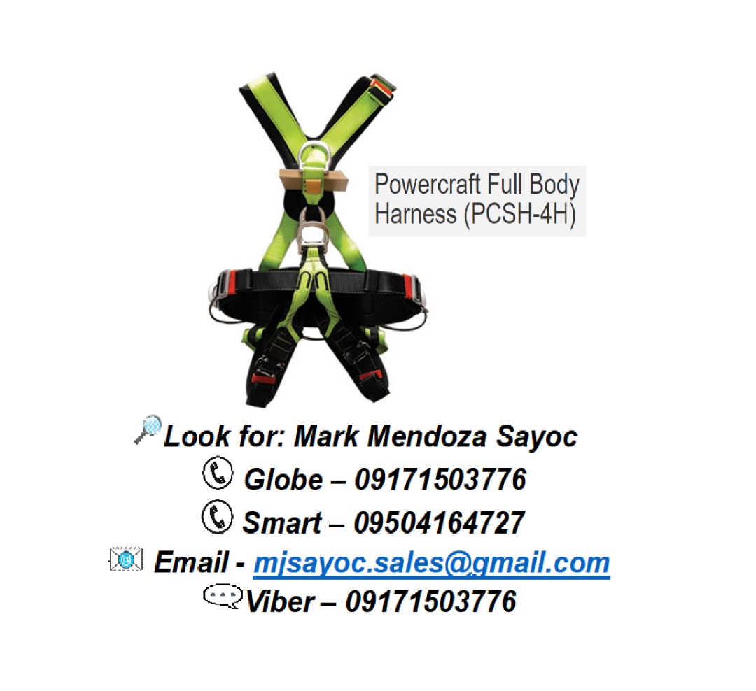 Powercraft Full Body Harness (PCSH-4H), Commercial & Industrial ...