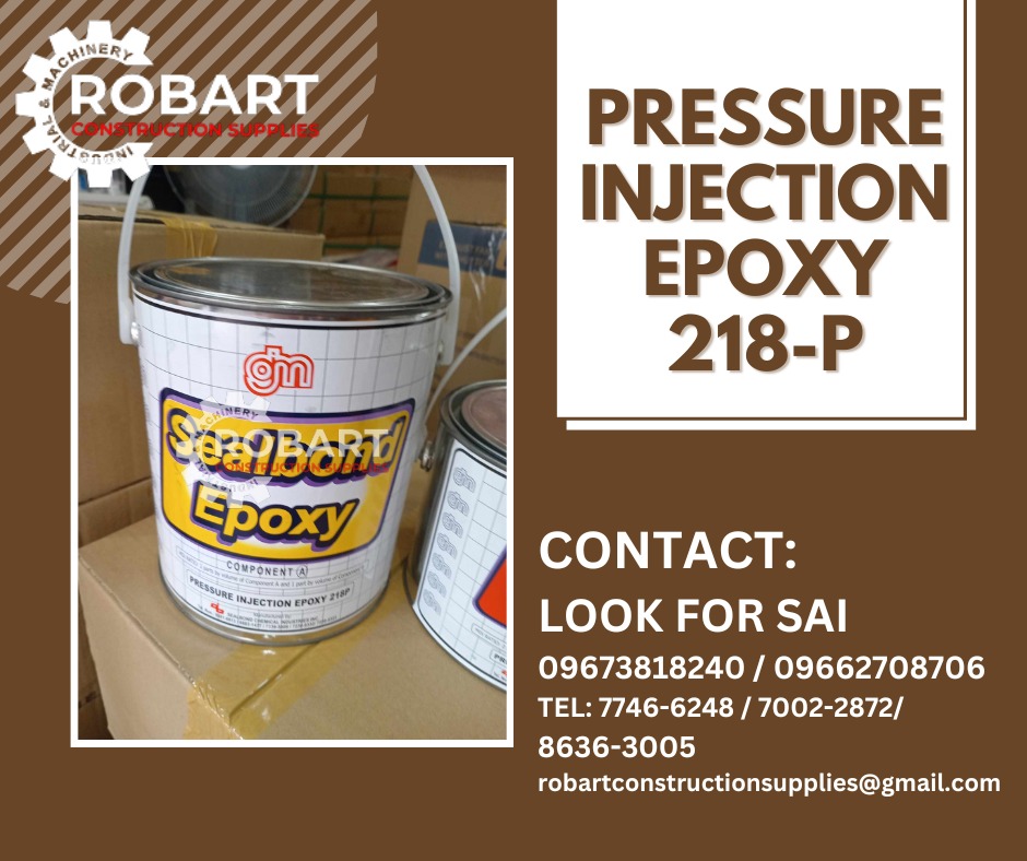 Pressure Injection Epoxy 218-P, Commercial & Industrial, Construction ...