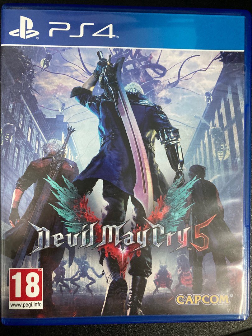 PS4 Devil May Cry 5 Capcom Game Playstation 4 5 Capcom PS5 compatible ...