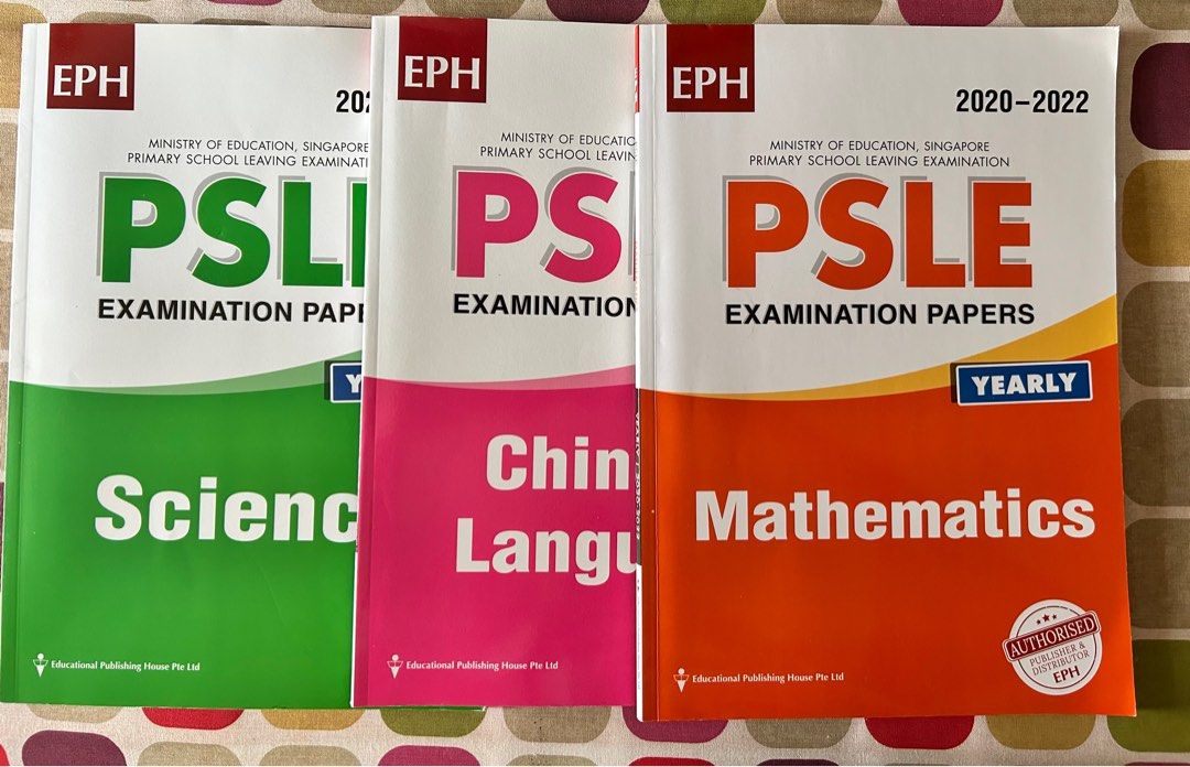 PSLE Exam papers booklet 2020-2022, Hobbies & Toys, Books & Magazines ...