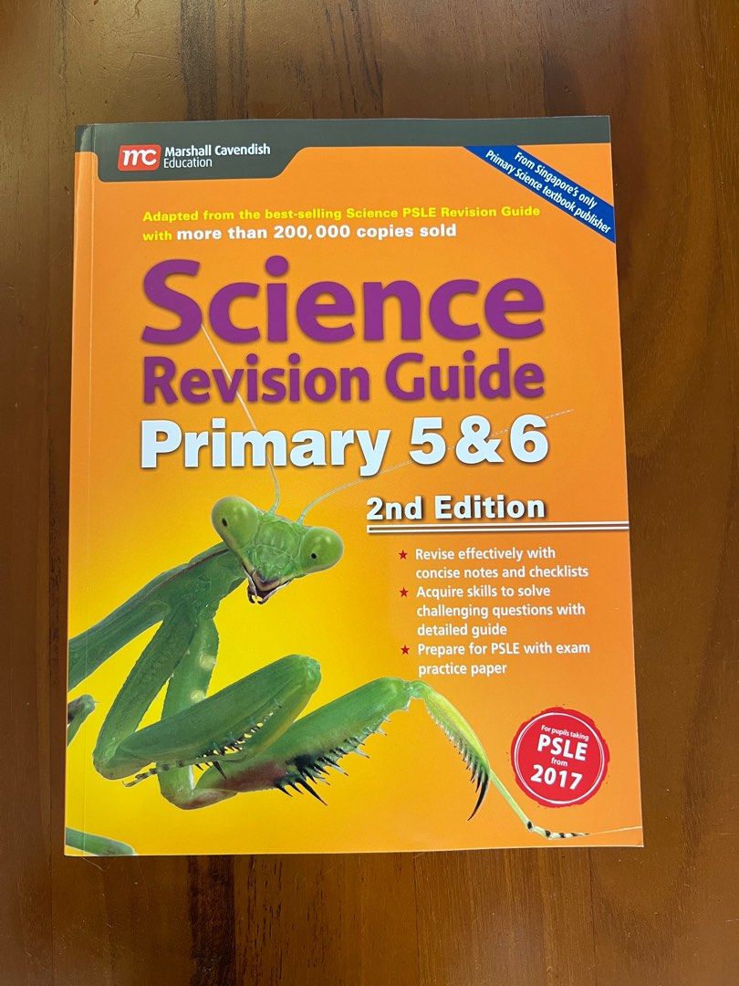PSLE Science Revision Guide and Topical Books, Hobbies & Toys, Books ...
