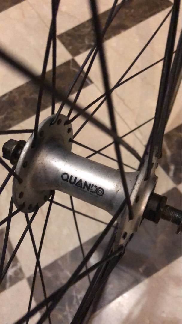 Quando Front wheel, Sports Equipment, Bicycles & Parts, Parts ...