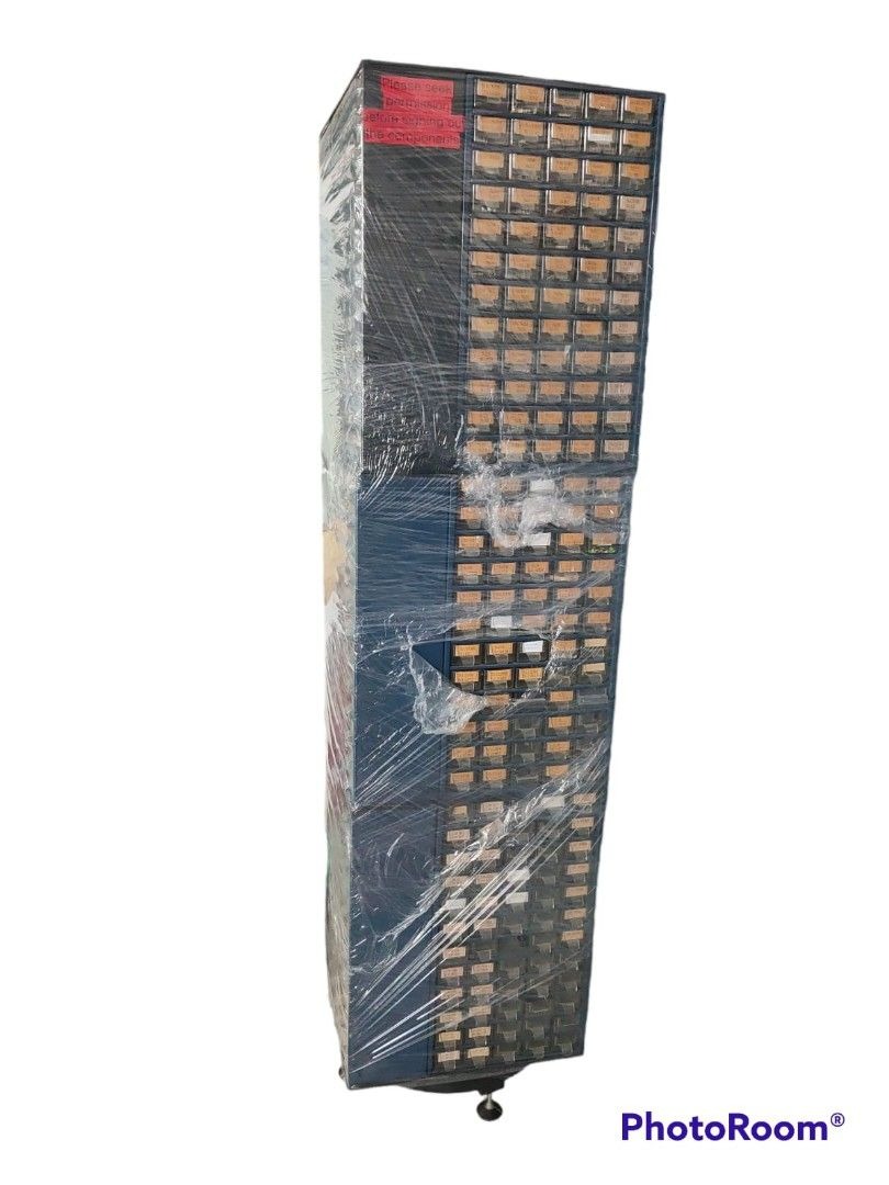 RAACO Turntable/Revolving 720 Compartments Storage Rack/Cabinet for ...