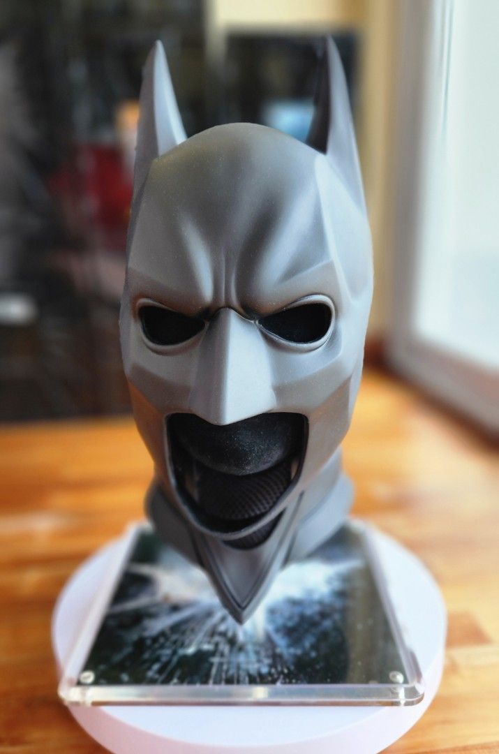 Rare 1:1 Batman Cowl Mask, Hobbies & Toys, Toys & Games on Carousell