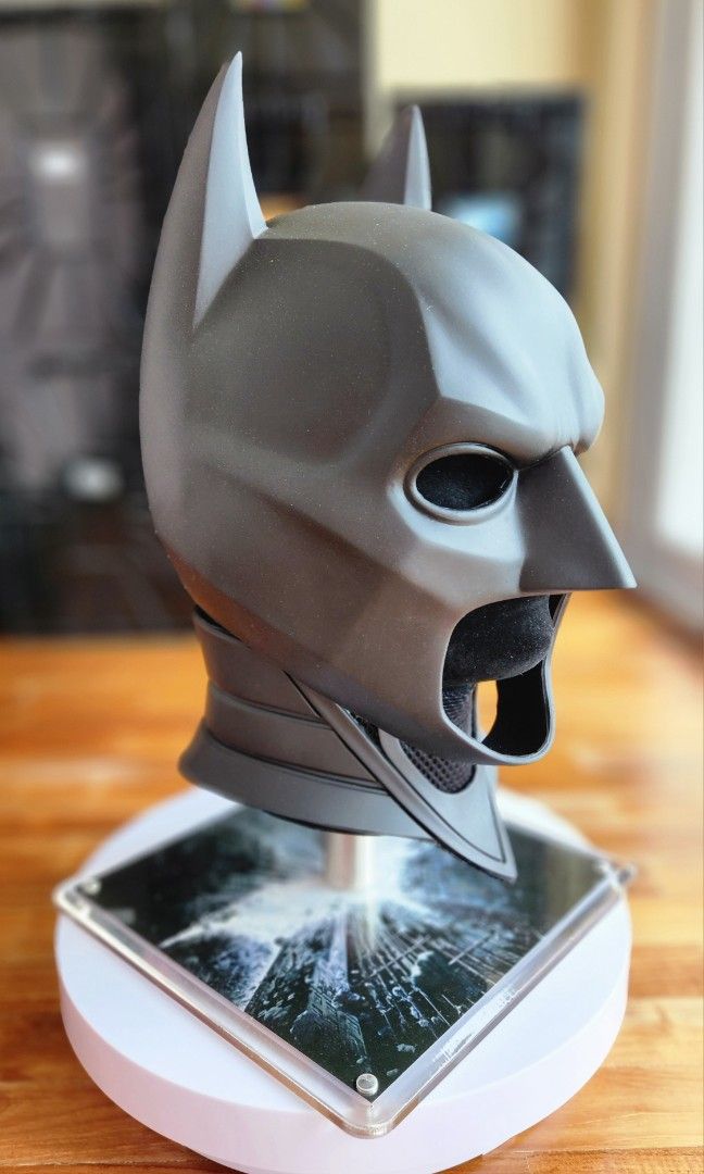 Rare 1:1 Batman Cowl Mask, Hobbies & Toys, Toys & Games on Carousell