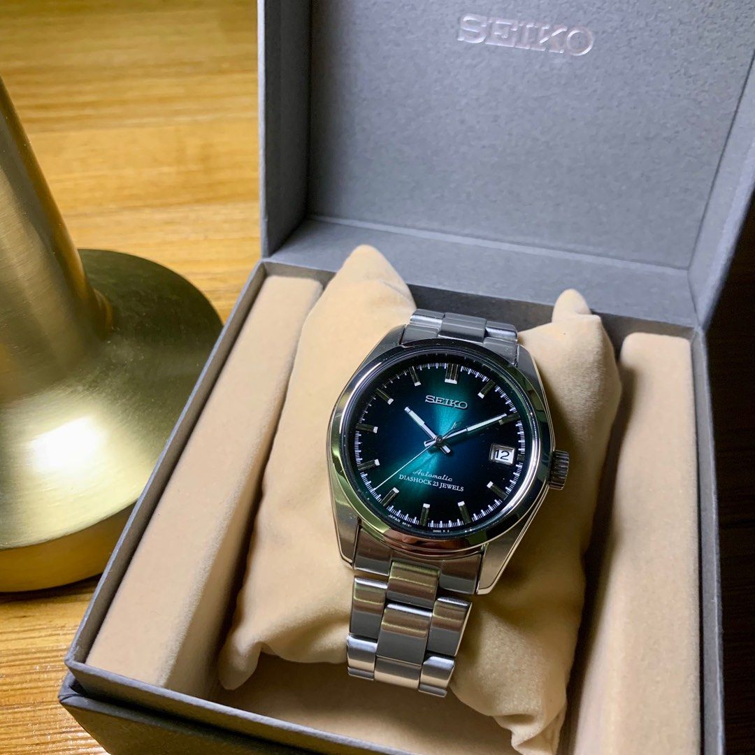 Rare NOS Seiko SARB007 BNIB!! Beautiful emerald green sunburst fume ...