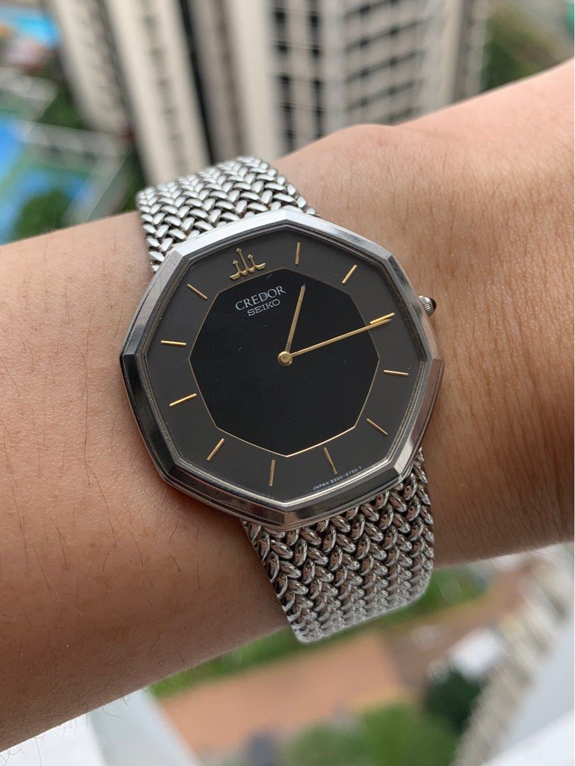 (Rare) Seiko Credor octagon integrated bracelet, Men's Fashion, Watches ...