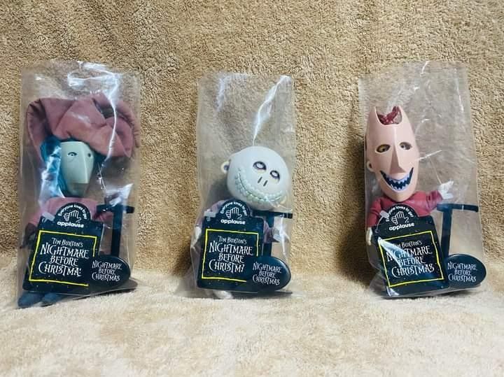 RARE VINTAGE APPLAUSE DOLL TIM BURTONS THE NIGHTMARE BEFORE CHRISTMAS ...