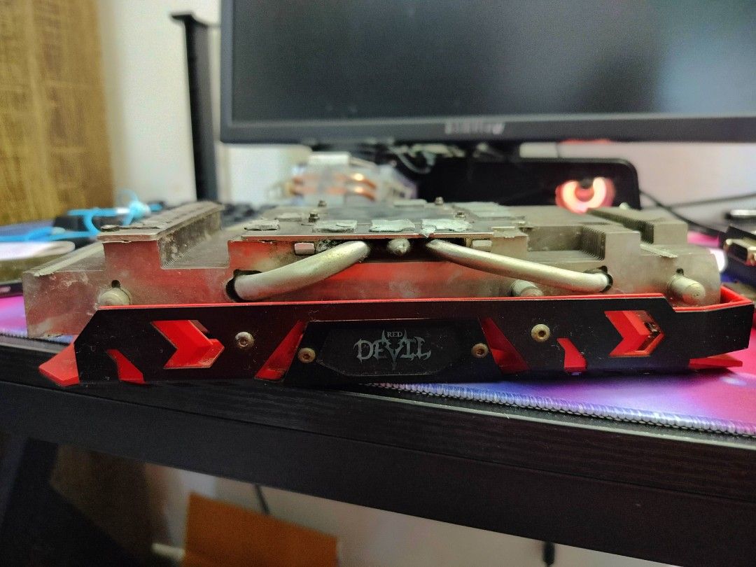 Red devil rx 580 heatsink, Computers & Tech, Parts & Accessories ...