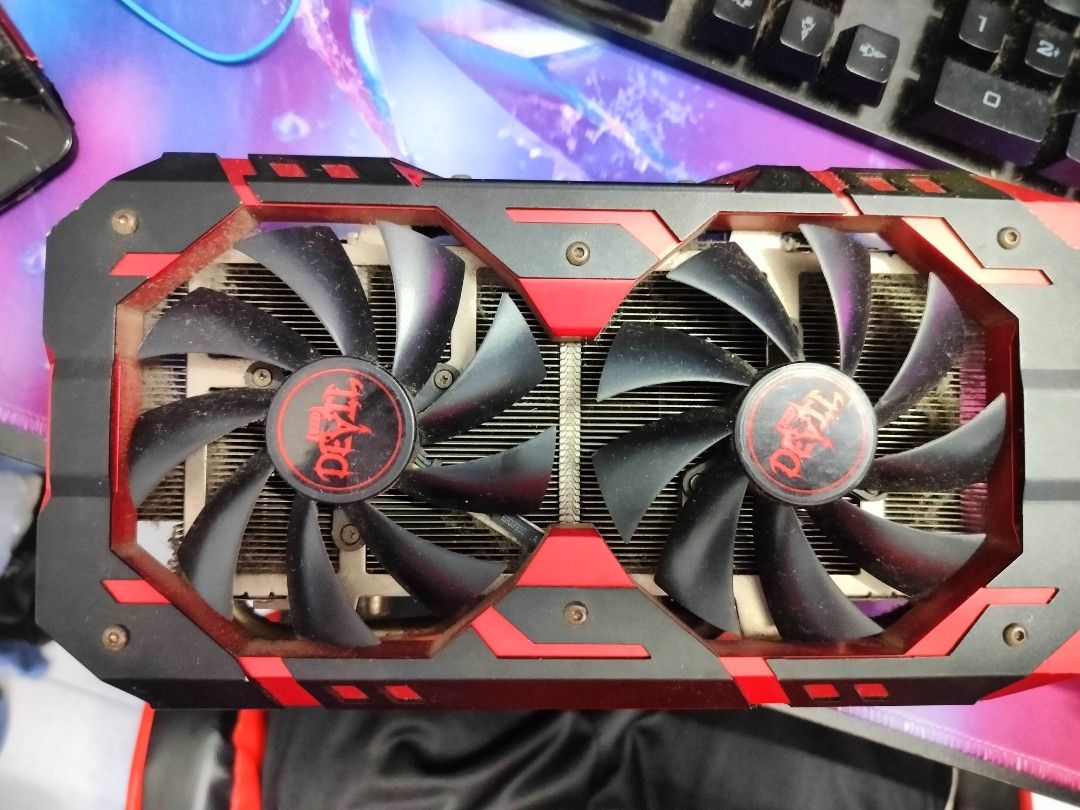 Red devil rx 580 heatsink, Computers & Tech, Parts & Accessories ...