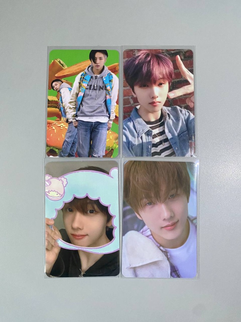 renjun jisung nct pc photocards hot sauce hot sauce ar clip , nct x sanrio random trading set b ...