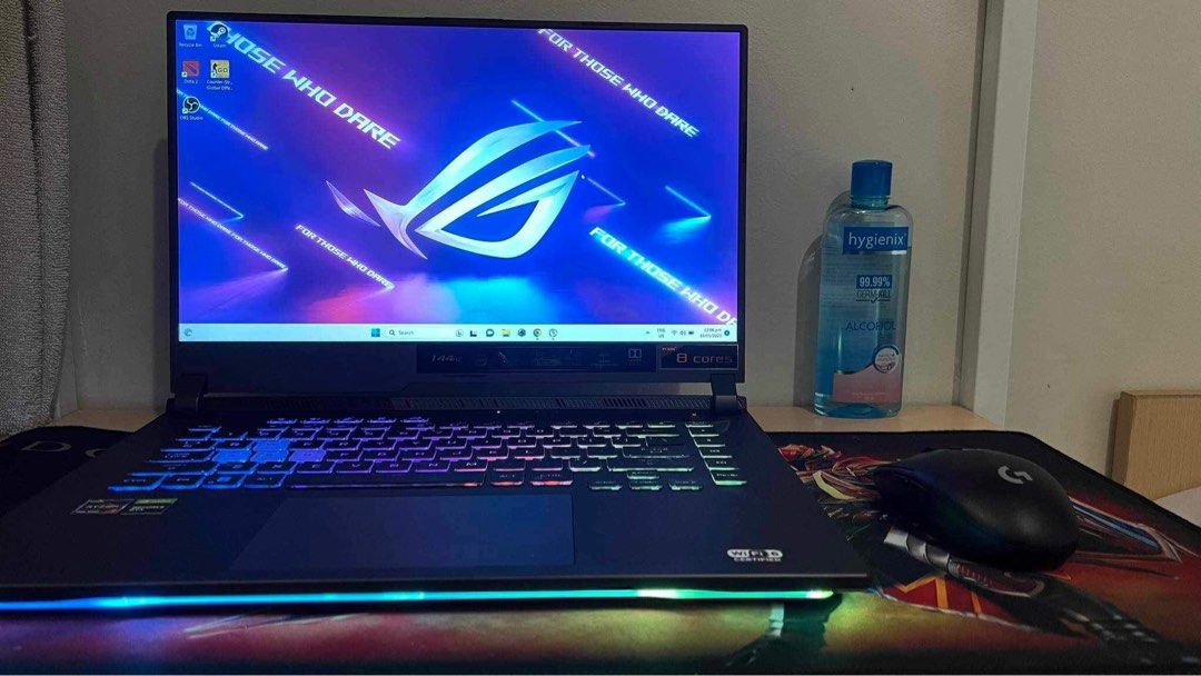 ASUS ROG LAPTOP AMD RYZEN 7 4800H with AMD RADEON GRAPHICS 16GB MEMORY ...