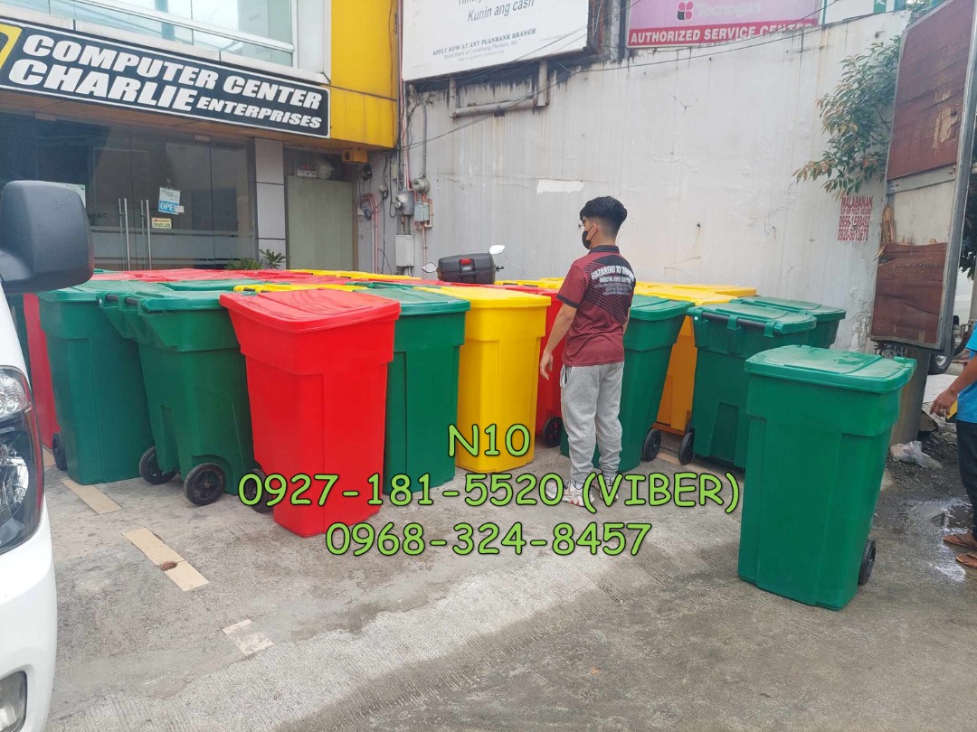 rolling bin 150 liters, Furniture & Home Living, Cleaning & Homecare ...