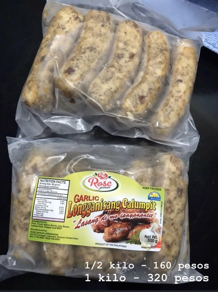 Rose longganisa calumpit, Food & Drinks, Fresh Produce on Carousell