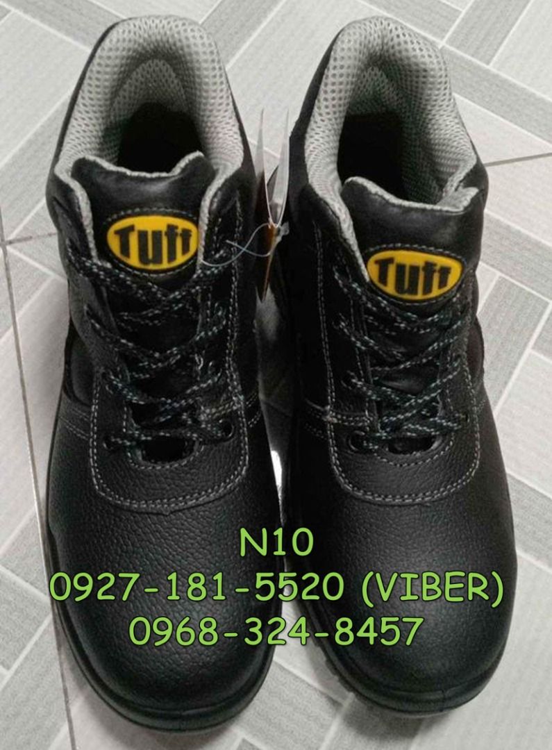 safety shoes tuff, Men's Fashion, Footwear, Boots on Carousell