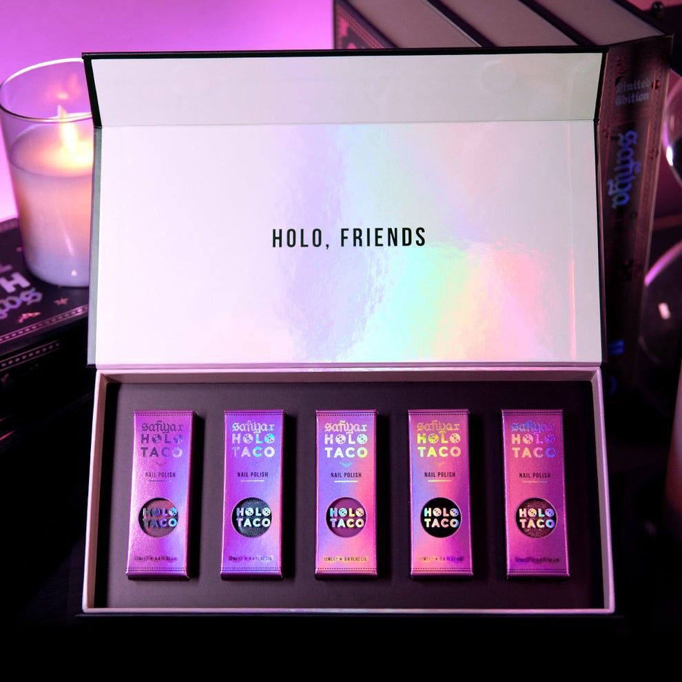 Safiya x Holo Taco Collection (On-hand, full set with Bat Glitter Pack ...