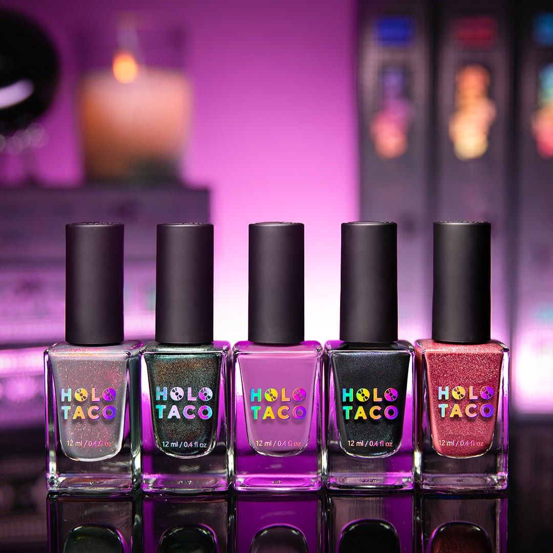 Safiya x Holo Taco Collection (On-hand, full set with Bat Glitter Pack ...