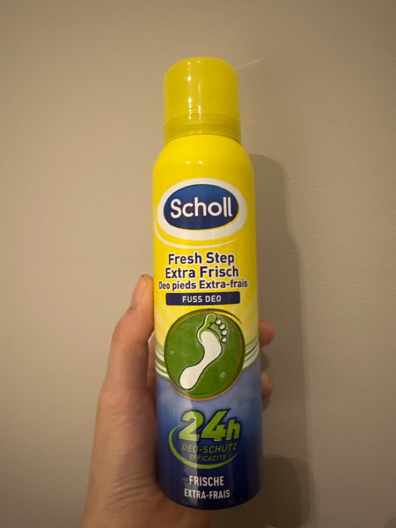Scholl foot spray, Beauty & Personal Care, Foot Care on Carousell