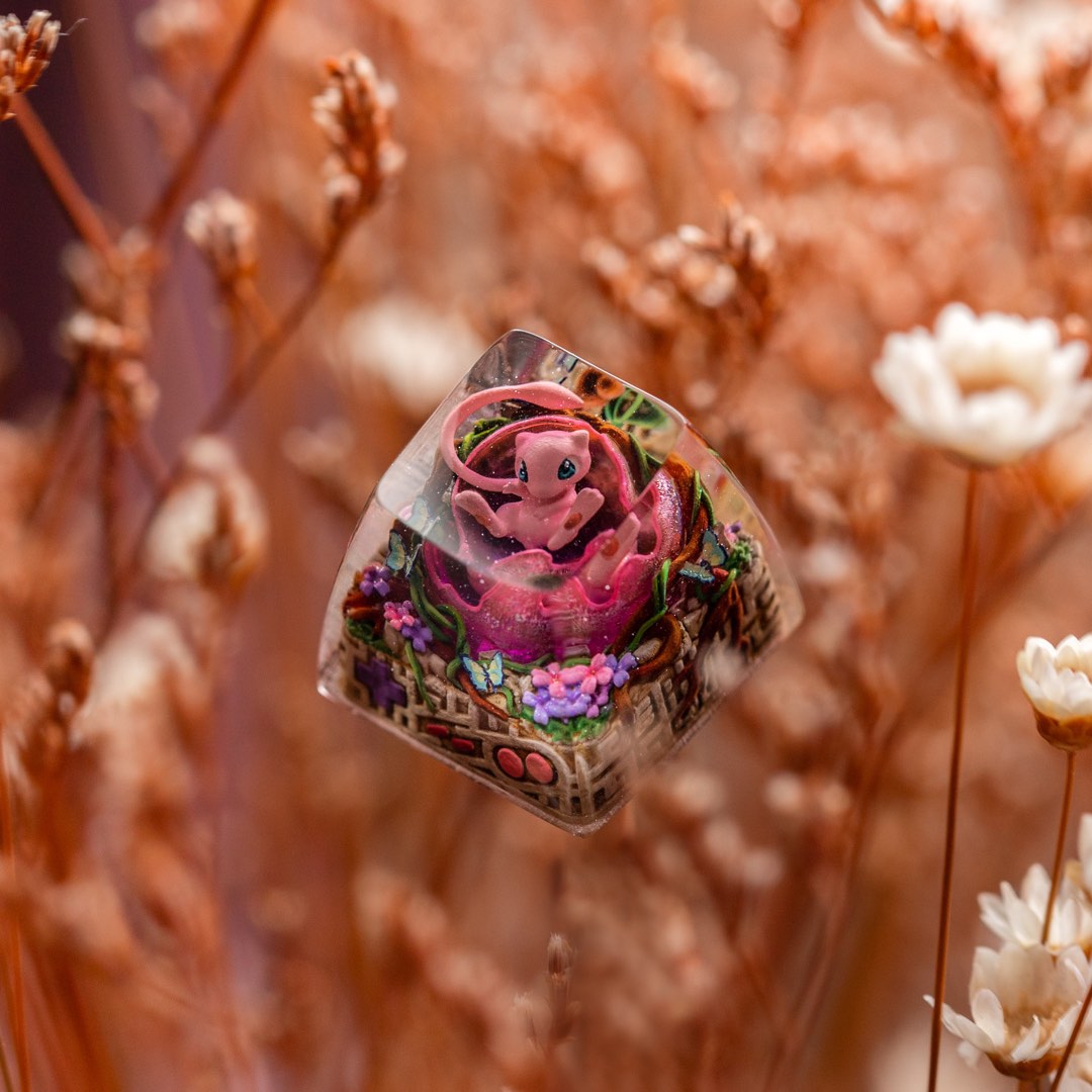 S-craft Mew Artisan Keycaps, Computers & Tech, Parts & Accessories ...