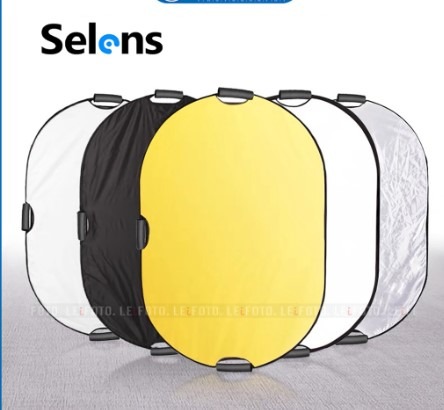 Selens 5-in-1 Reflector with Handle for Photography Photo Studio ...