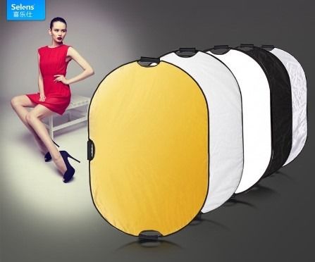 Selens 5-in-1 Reflector with Handle for Photography Photo Studio ...