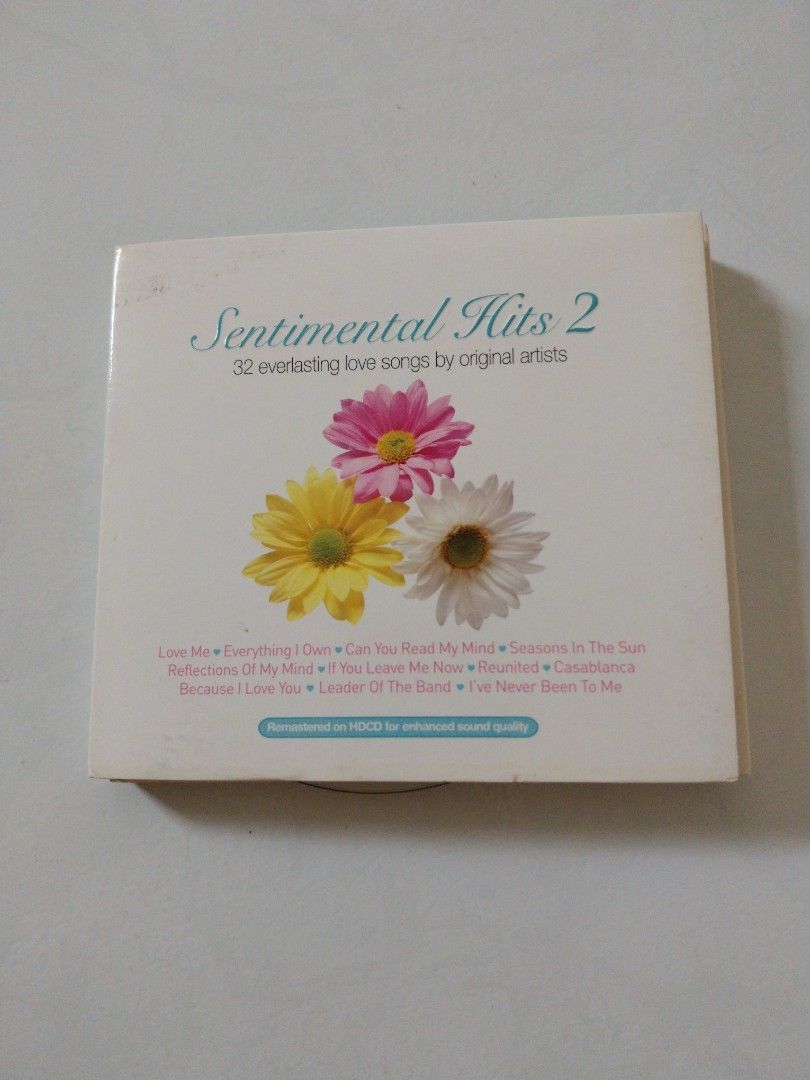 Sentimental Hits 2 CDs (2 CDs), Hobbies & Toys, Music & Media, CDs ...