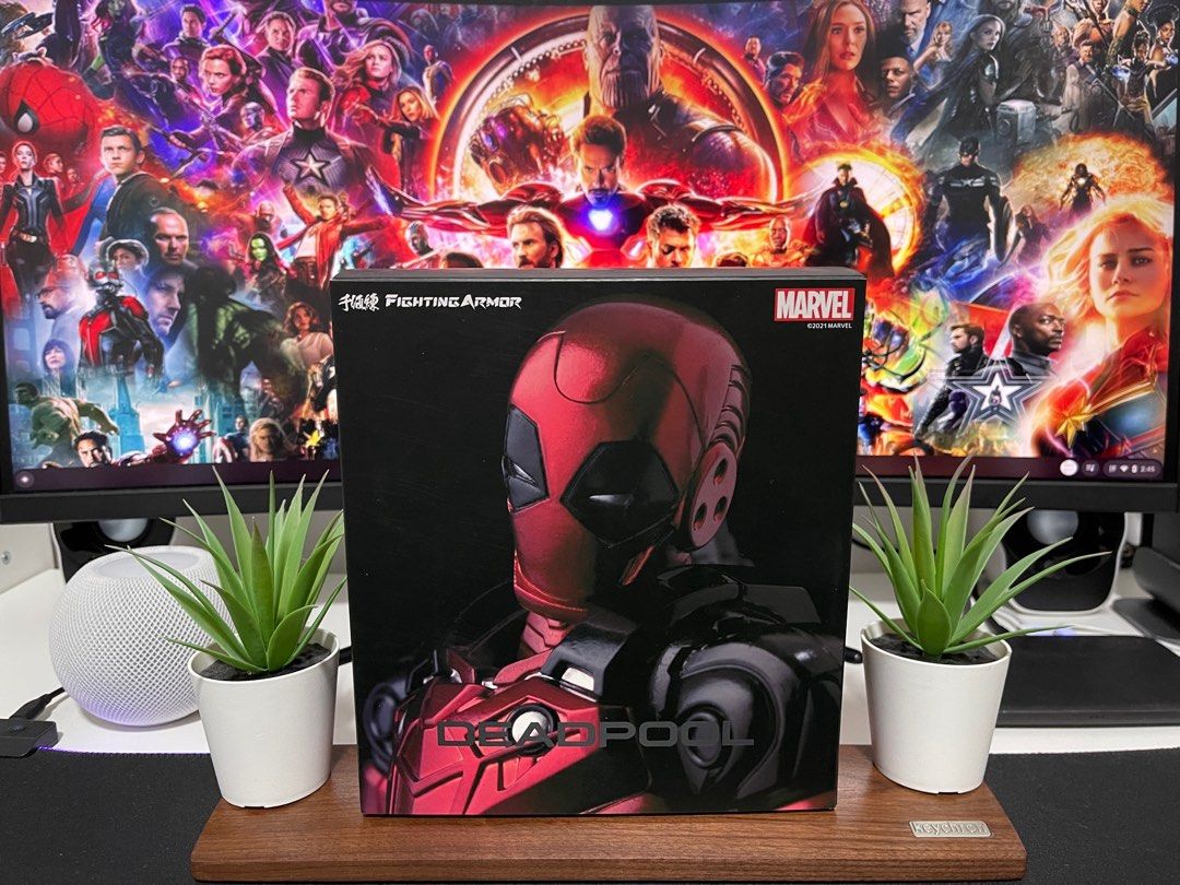 Sentinel Fighting Armor Deadpool, Hobbies & Toys, Toys & Games on Carousell