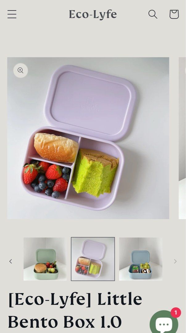Silicone Containers (Modori, Eco-Lyfe), Furniture & Home Living, Kitchenware & Tableware, Food ...