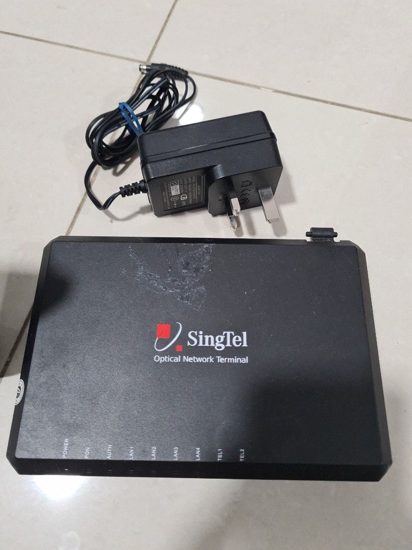 Singtel Mesh Router and ONT, Computers & Tech, Parts & Accessories ...