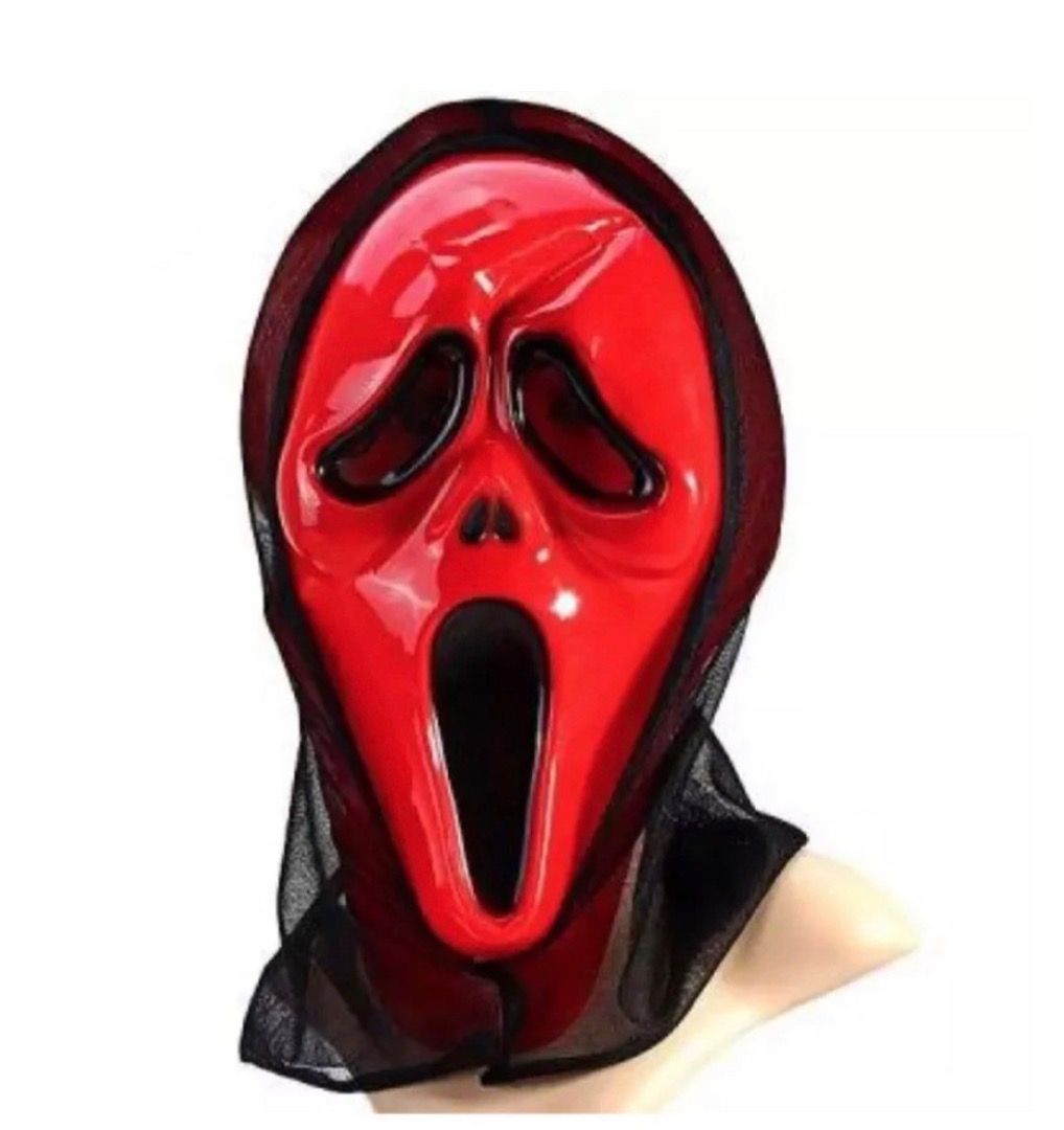 Skeleton costume Halloween costume drape scream mask - adult/kids, Men ...