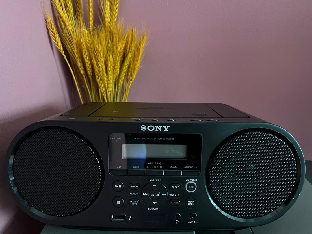 SONY CD, USB & Radio player, Audio, Portable Music Players on Carousell