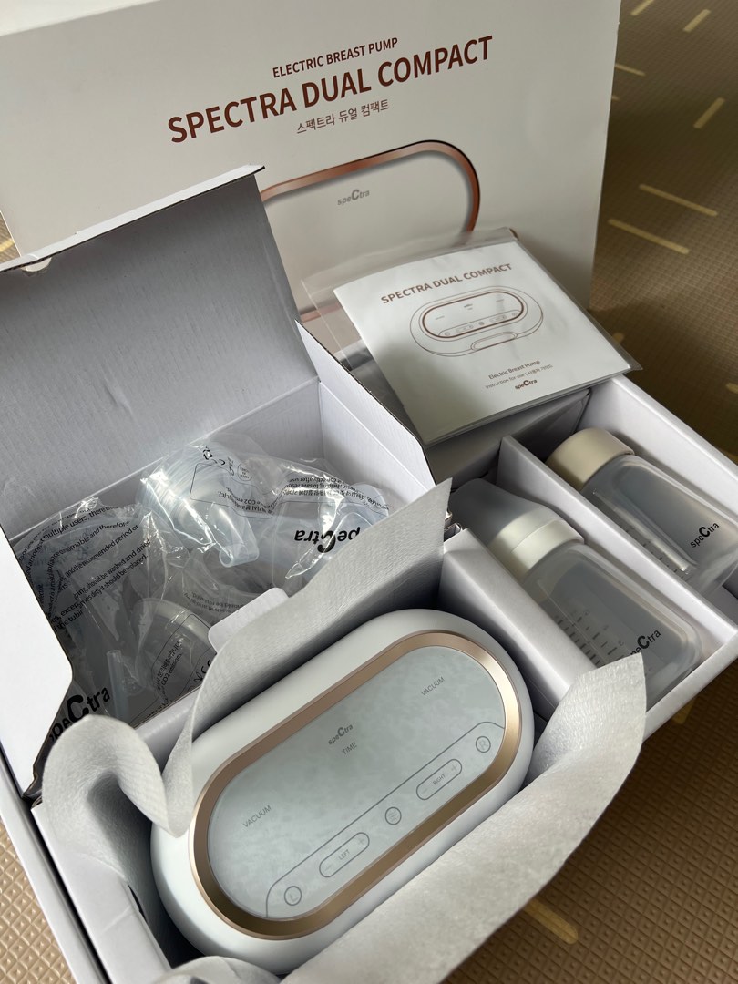 Spectra Dual Compact Breast Pump, Babies & Kids, Nursing & Feeding ...