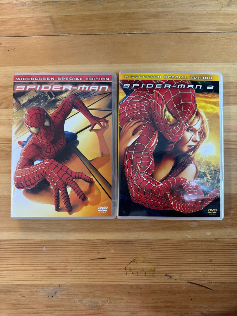 Spiderman dvd, 興趣及遊戲, 音樂、樂器 & 配件, 音樂與媒體 - CD 及 DVD - Carousell