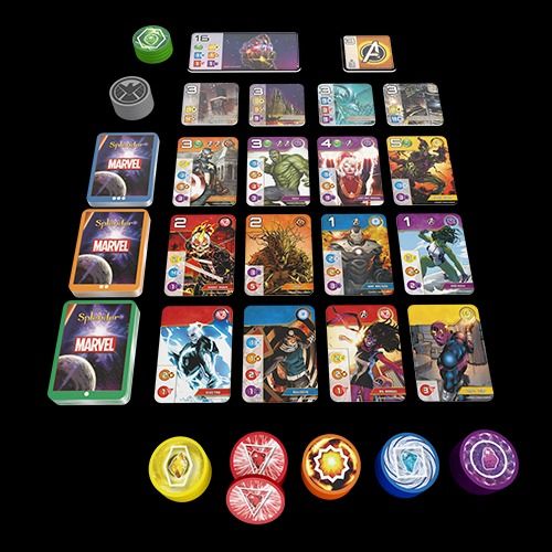 Splendor Marvel Board Game (Original) Economic | Made by Space Cowboys ...