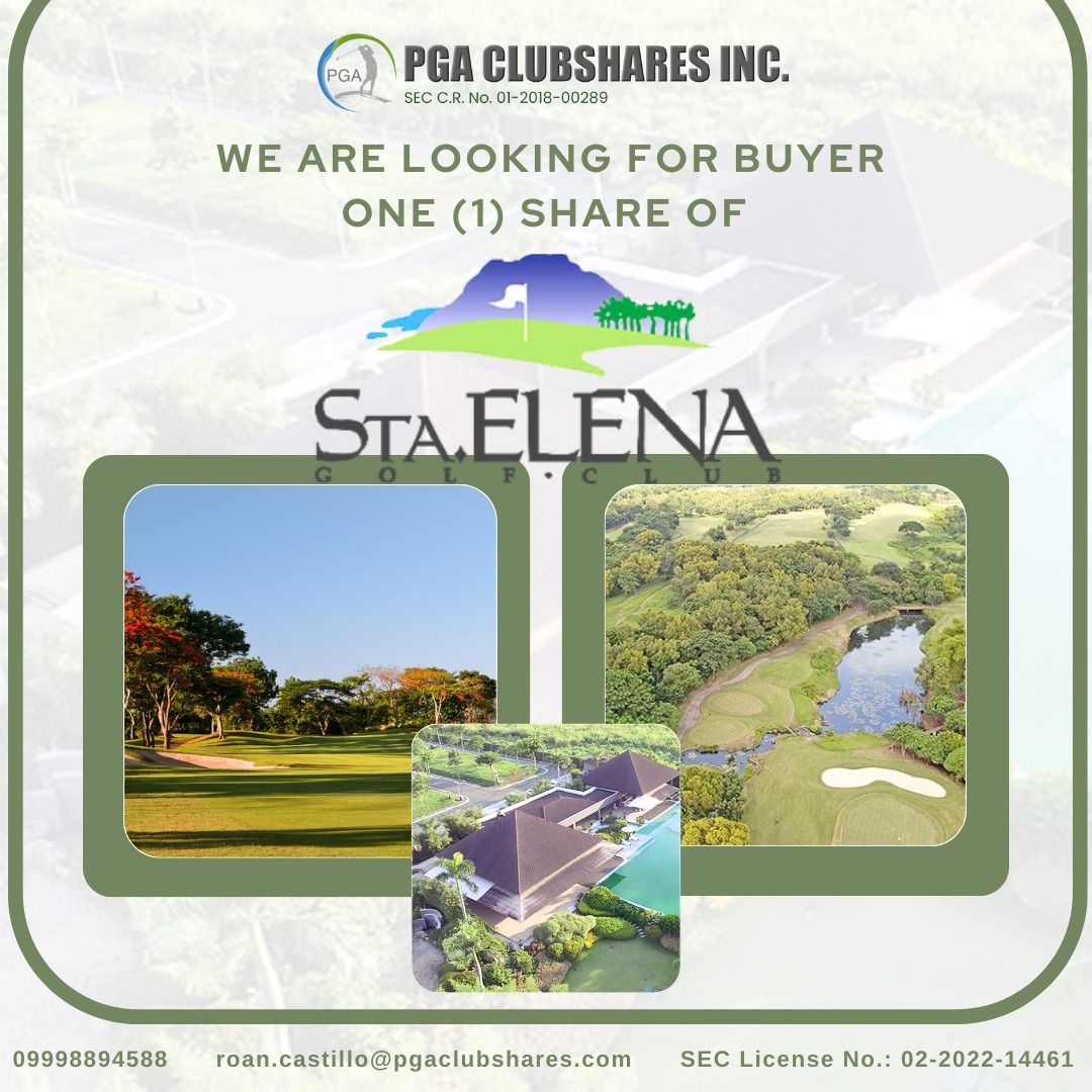 STA ELENA GOLF CLUB, Sports Equipment, Sports & Games, Golf on Carousell