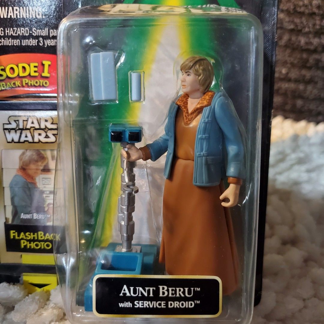 Starwars the power of the force AUNT BERU Action Figure, Hobbies & Toys ...