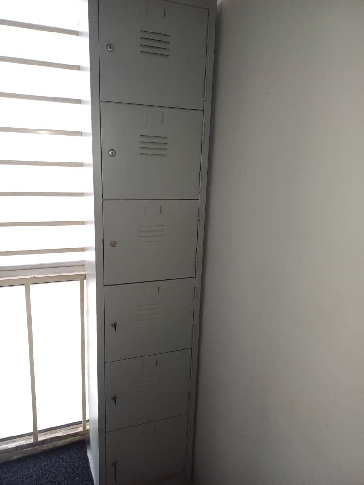 Steel Locker (6 Compartments), Furniture & Home Living, Furniture ...