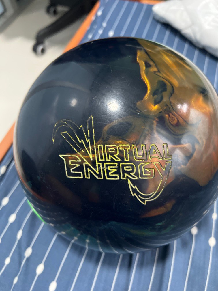 Storm Virtual Energy bowling ball, 14lbs, Sports Equipment, Sports ...