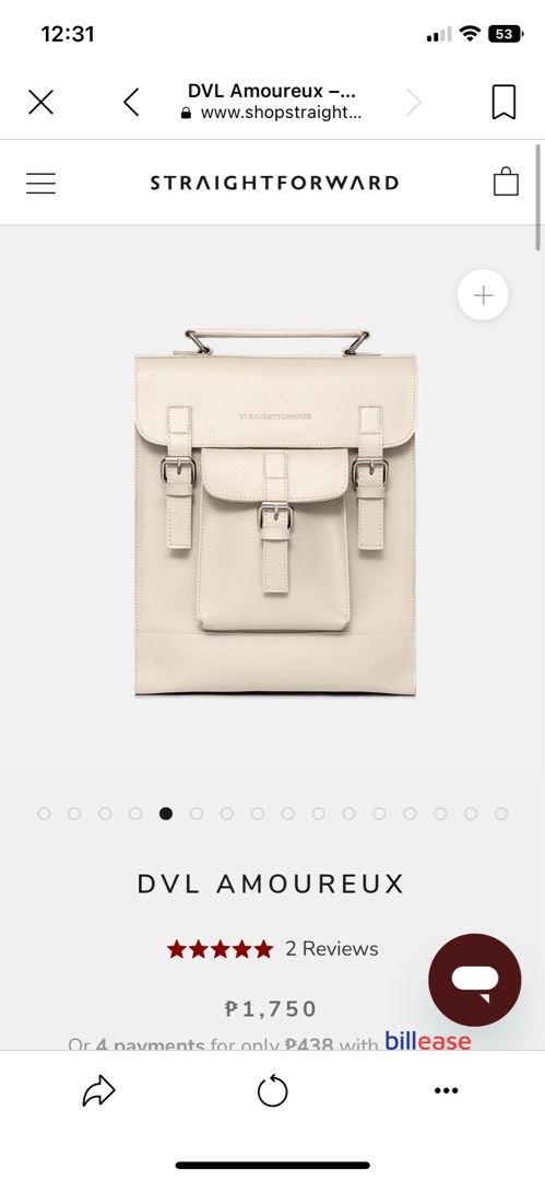 Straightforward, Men's Fashion, Bags, Backpacks on Carousell